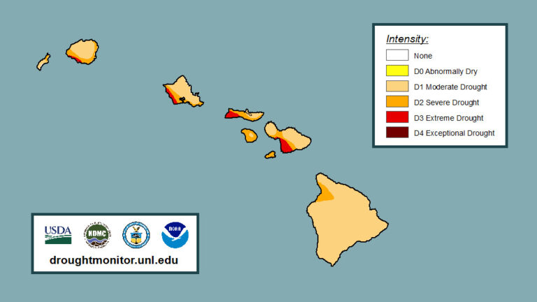 Hawaiian Islands Under Drought Conditions – Big Island Video News