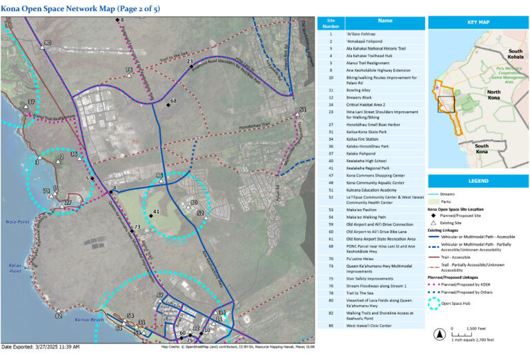 Kona Open Space Network Event Set For June 28