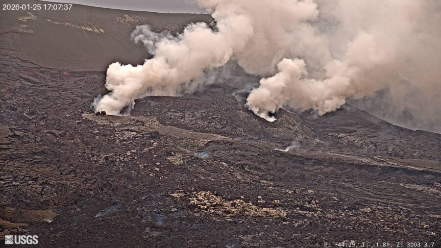 Update On Ashfall, Hawaiʻi Volcanoes National Park After Episode 41 ...