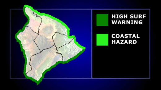 Kona Beaches Closed as High Surf Warning Replaces Advisory – Big Island ...