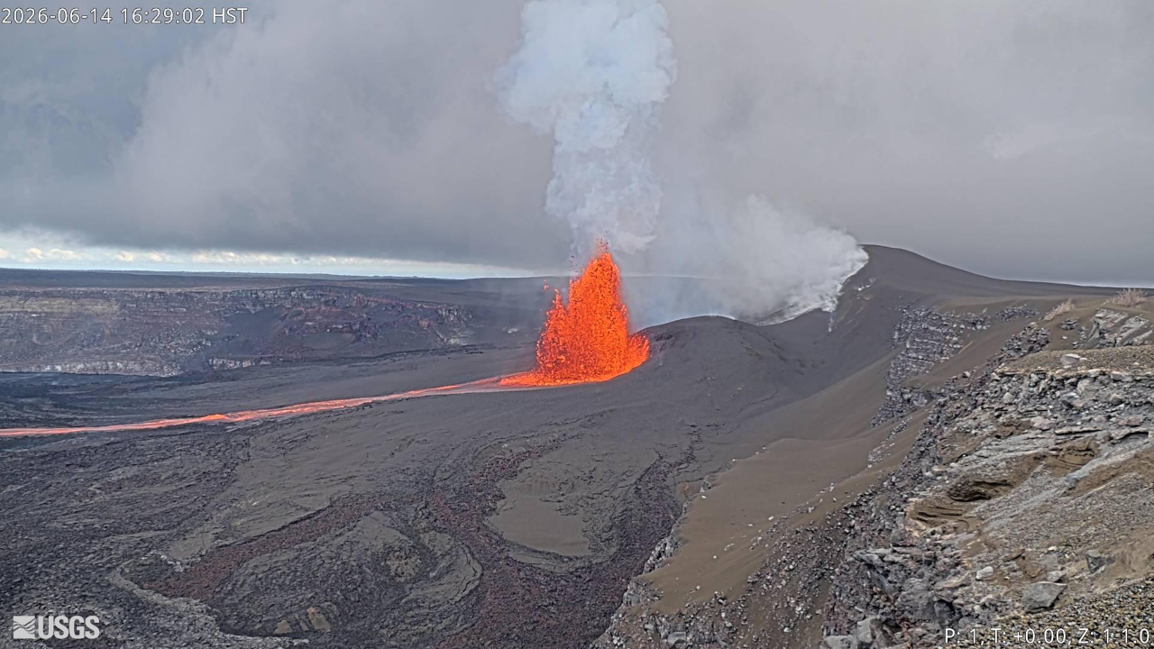 Kīlauea Episode 49 High Lava Fountains Erupt at Volcano Summit – Big ...